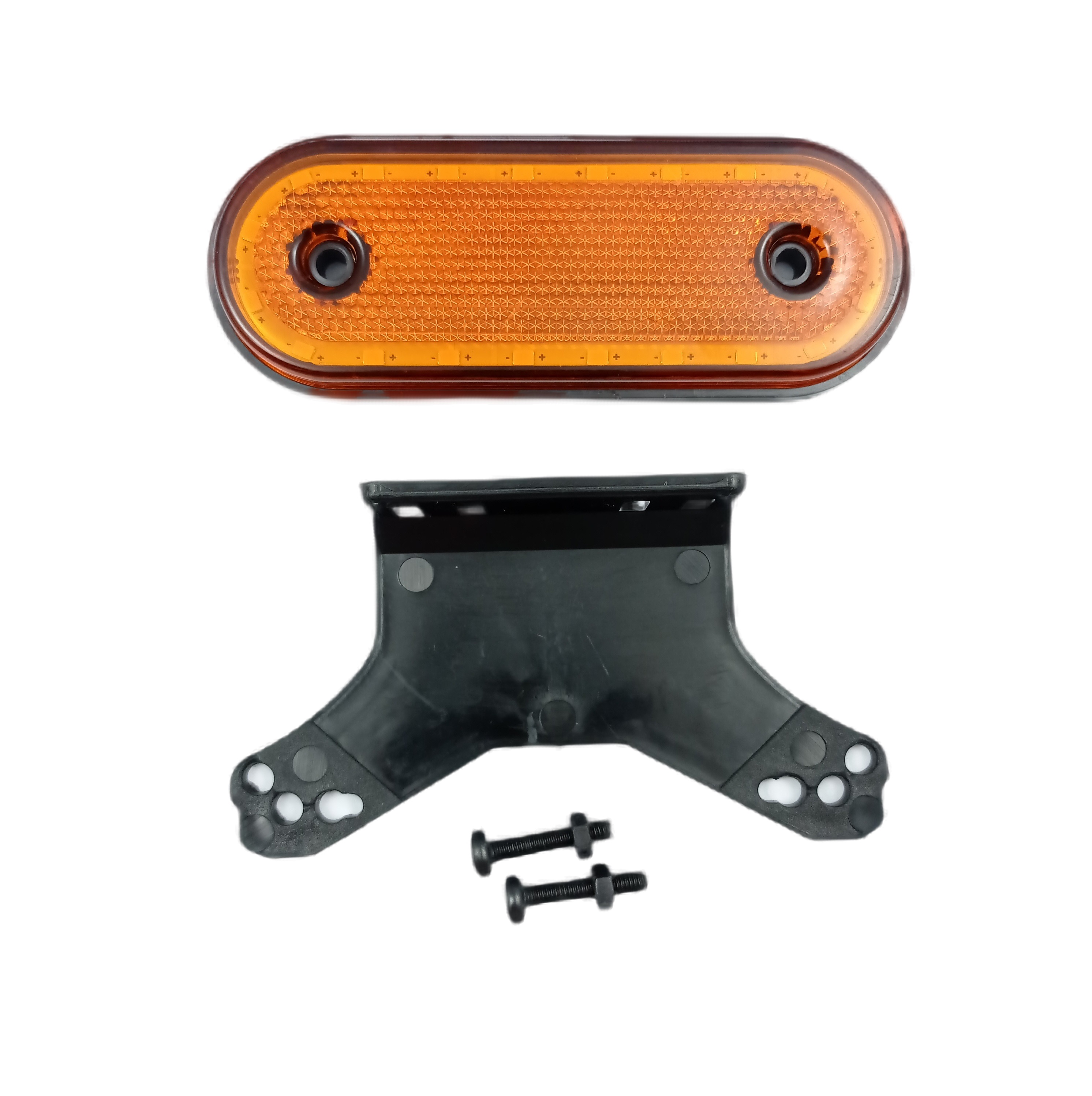 LED Trailer Truck Caravan Side Marker lights Yellow Reflector